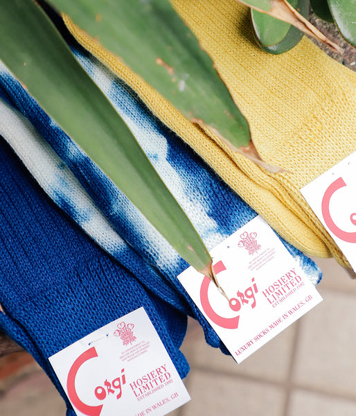 CORGI RYUKYU INDIGO DYED / VEGETABLE DYED – SOUTH STORE