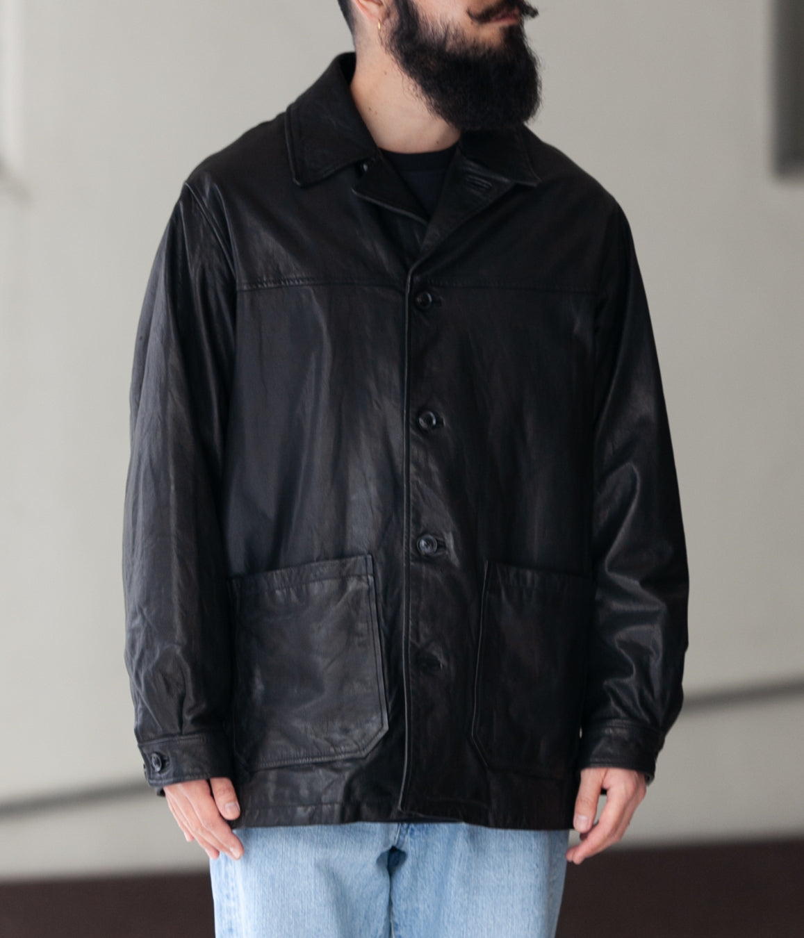YOKE "GOAT LEATHER CAR COAT" – SOUTH STORE